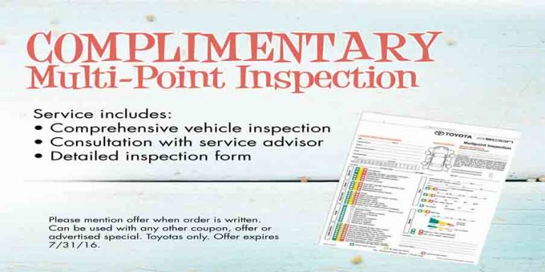 July Complimentary Multi-Point Inspection Regional Special | Baltimore ...
