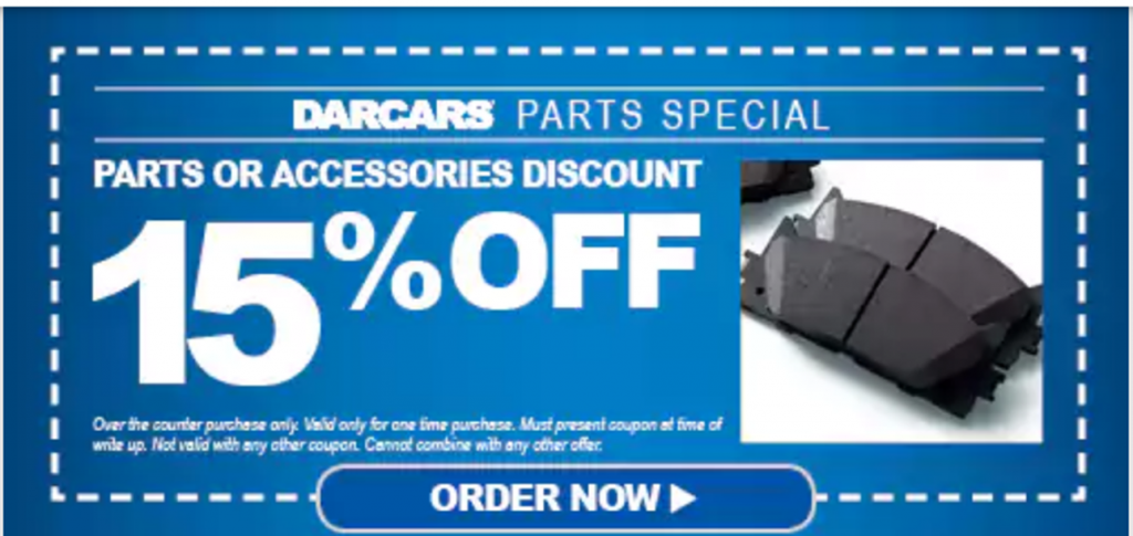 DARCARS DISCOUNT COUPON | Baltimore Toyota Dealers Service