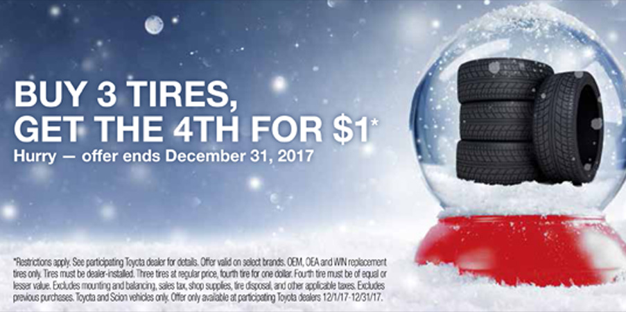 December Tire Special | Baltimore Toyota Dealers Service
