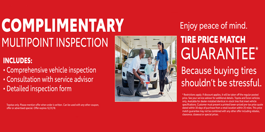December Multi-Point Inspection | Baltimore Toyota Dealers Service