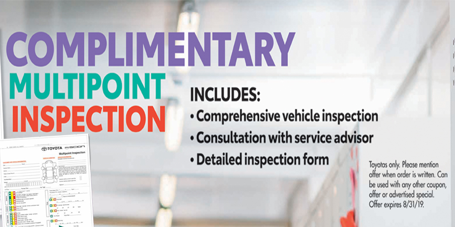 August 2019 Complimentary Multi-Point Inspection Special | Baltimore ...